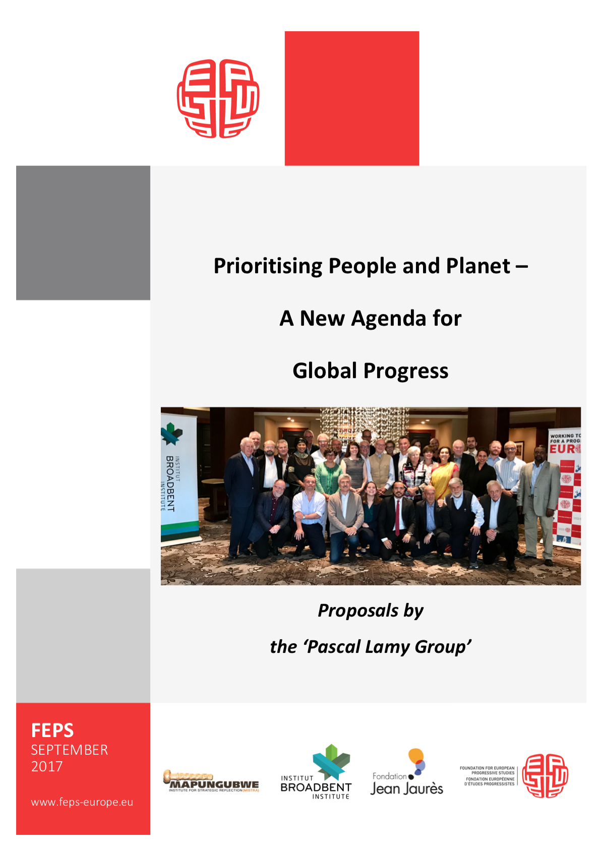 Prioritising People and Planet – A New Agenda for Global Progress ...