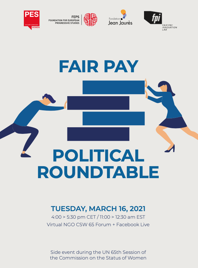 CSW65 parallel event: Fair pay political round table - Foundation for ...