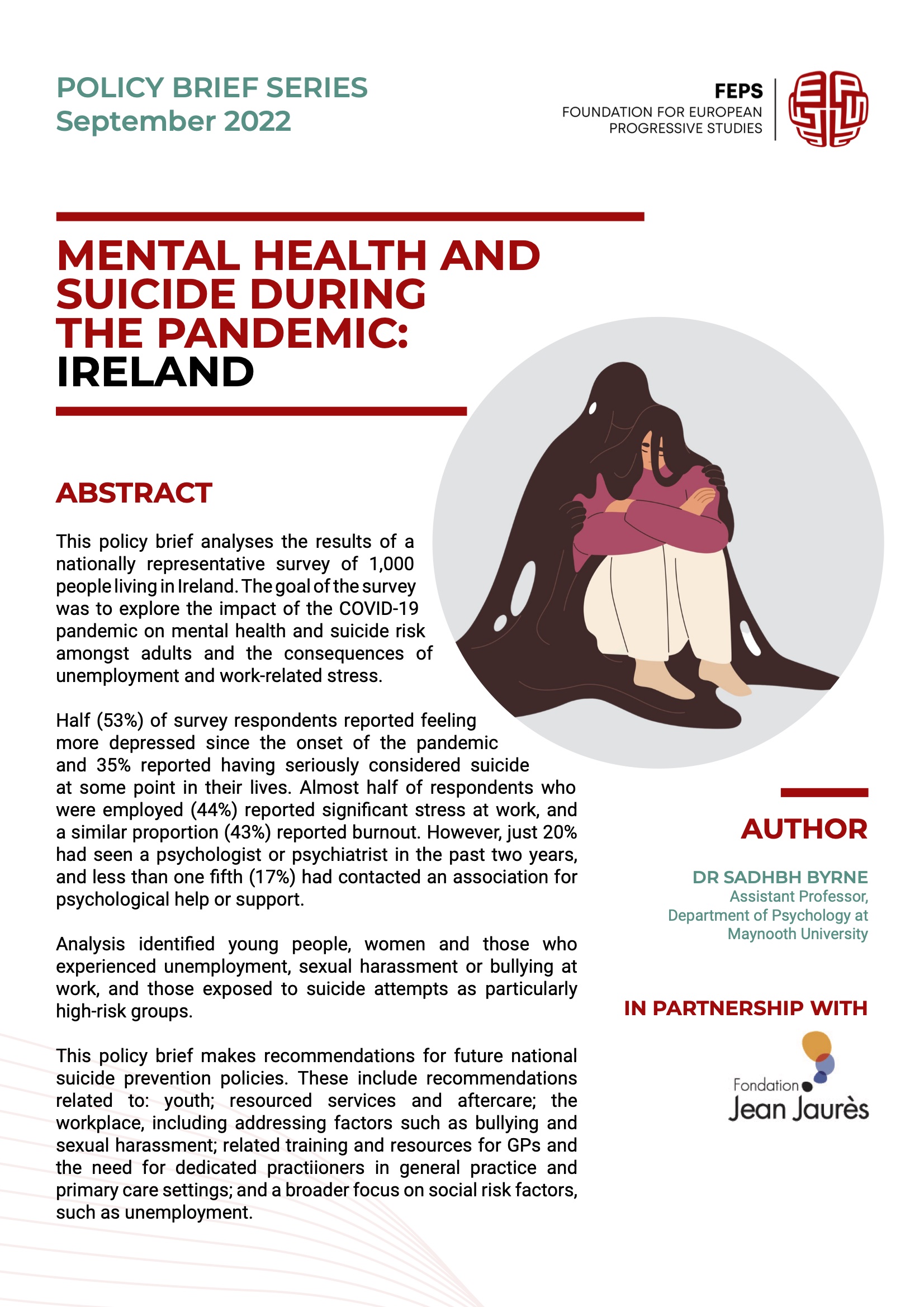 Mental health and suicide during the pandemic Series - Foundation for ...