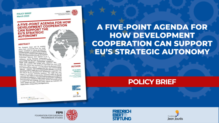 A five-point agenda for how development cooperation can support EU’s strategic autonomy ...