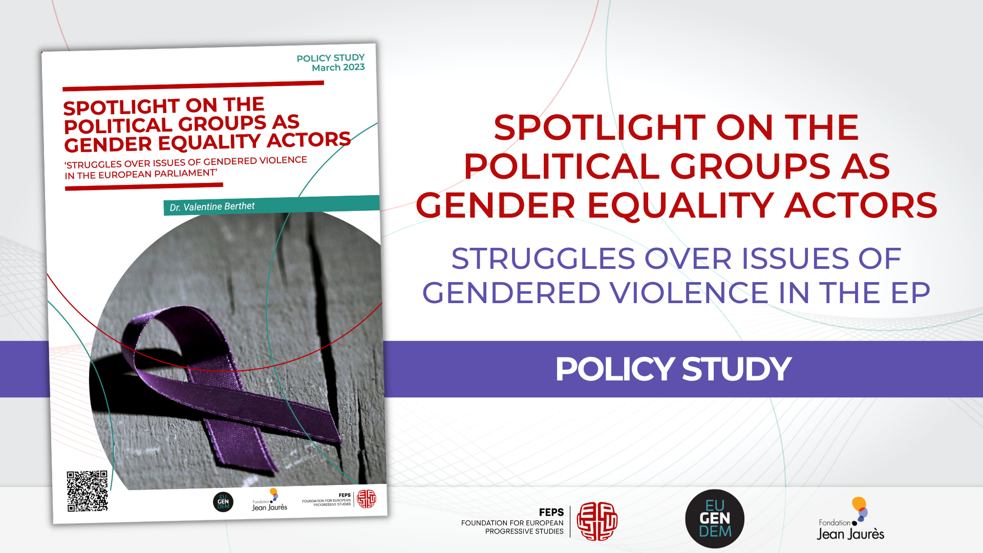 Spotlight on the political groups as gender equality actors ...