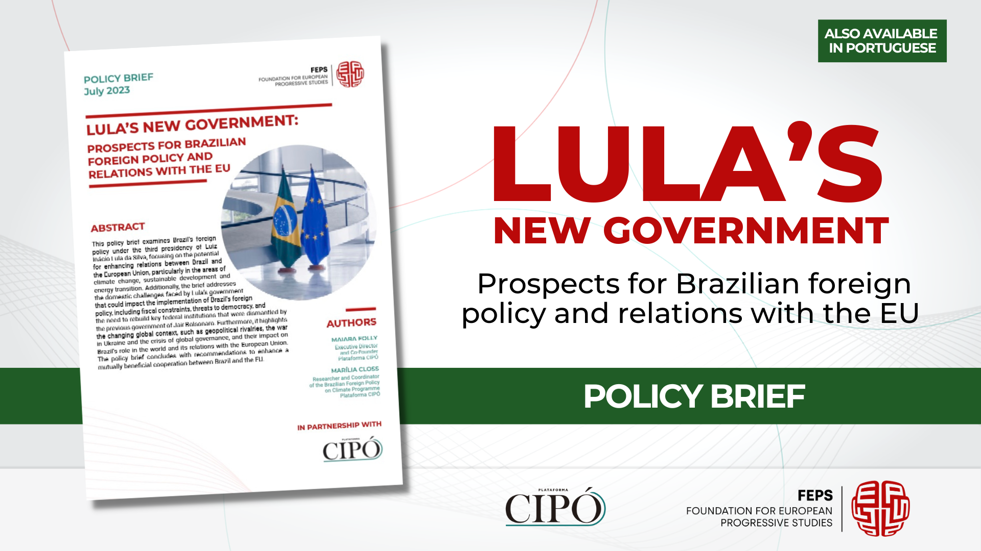 Lula’s new government - Foundation for European Progressive Studies
