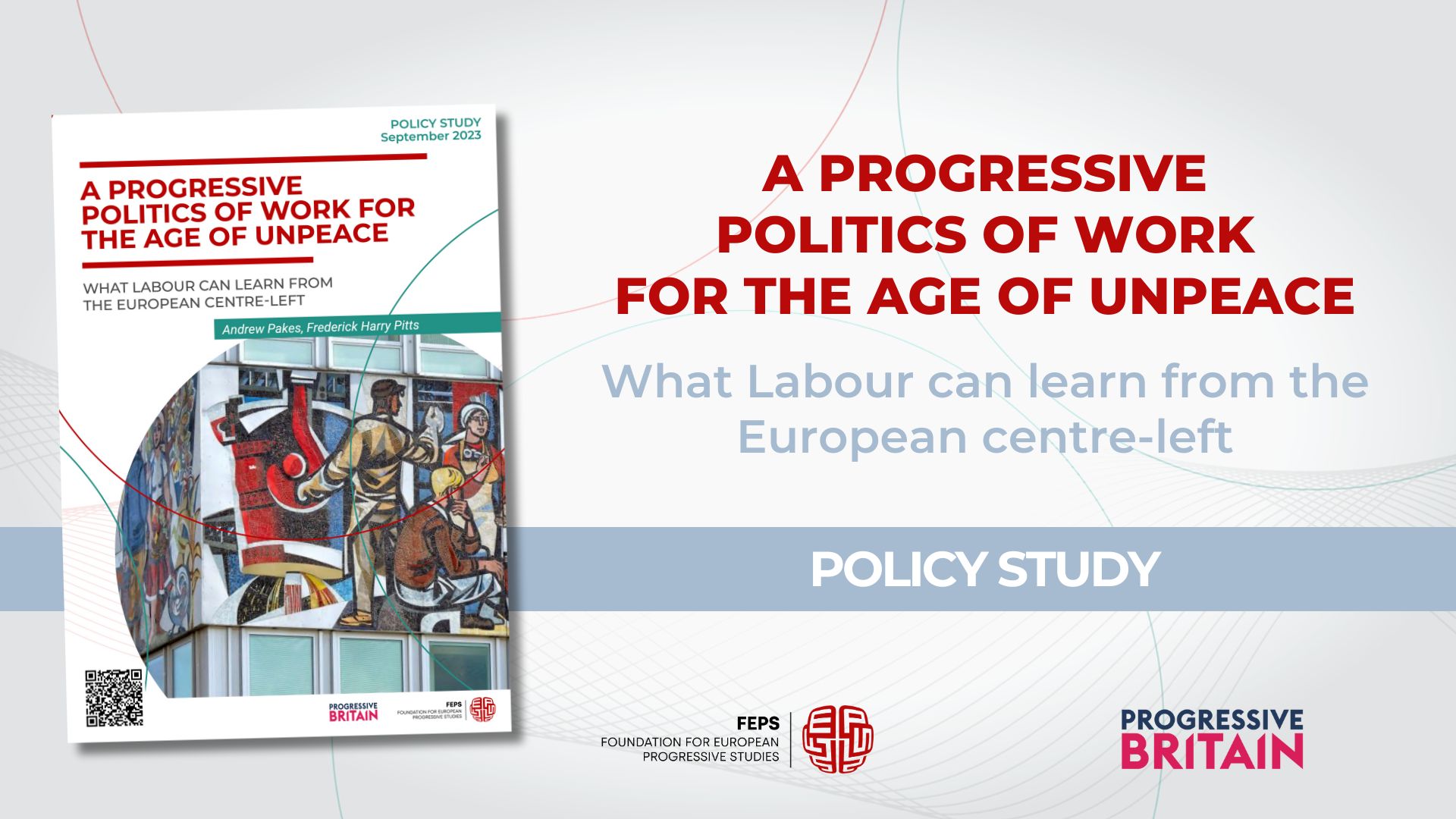 A progressive politics of work for the age of unpeace - Foundation for ...