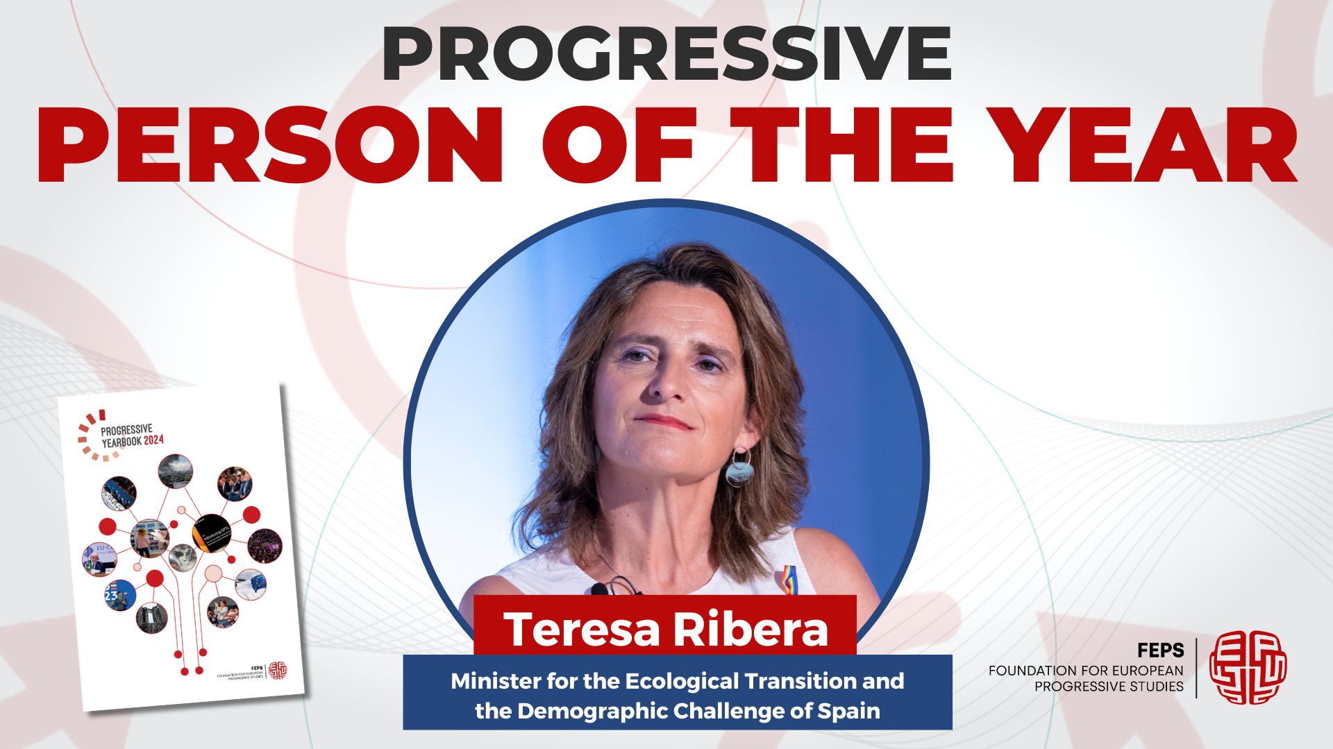 Spanish Minister Teresa Ribera awarded FEPS ‘Progressive Person of the ...