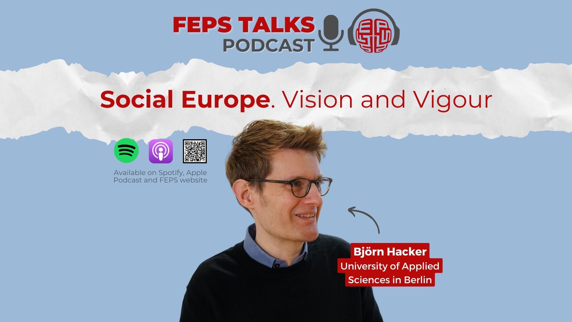Social Europe. Vision and Vigour with Björn Hacker - Foundation for European Progressive Studies
