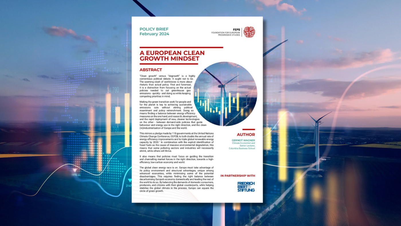 A European clean growth mindset - Foundation for European Progressive ...