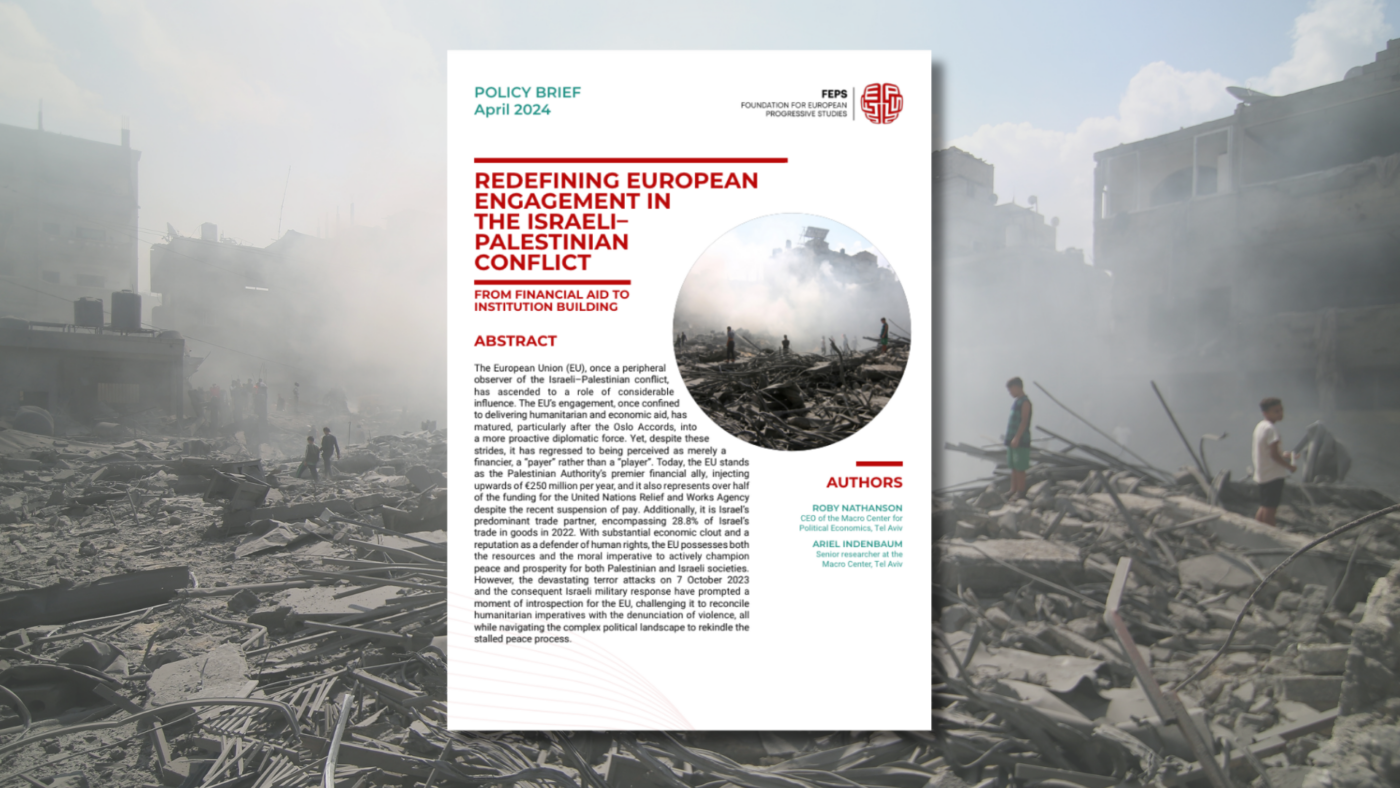 Redefining European engagement in the Israeli-Palestinian conflict ...