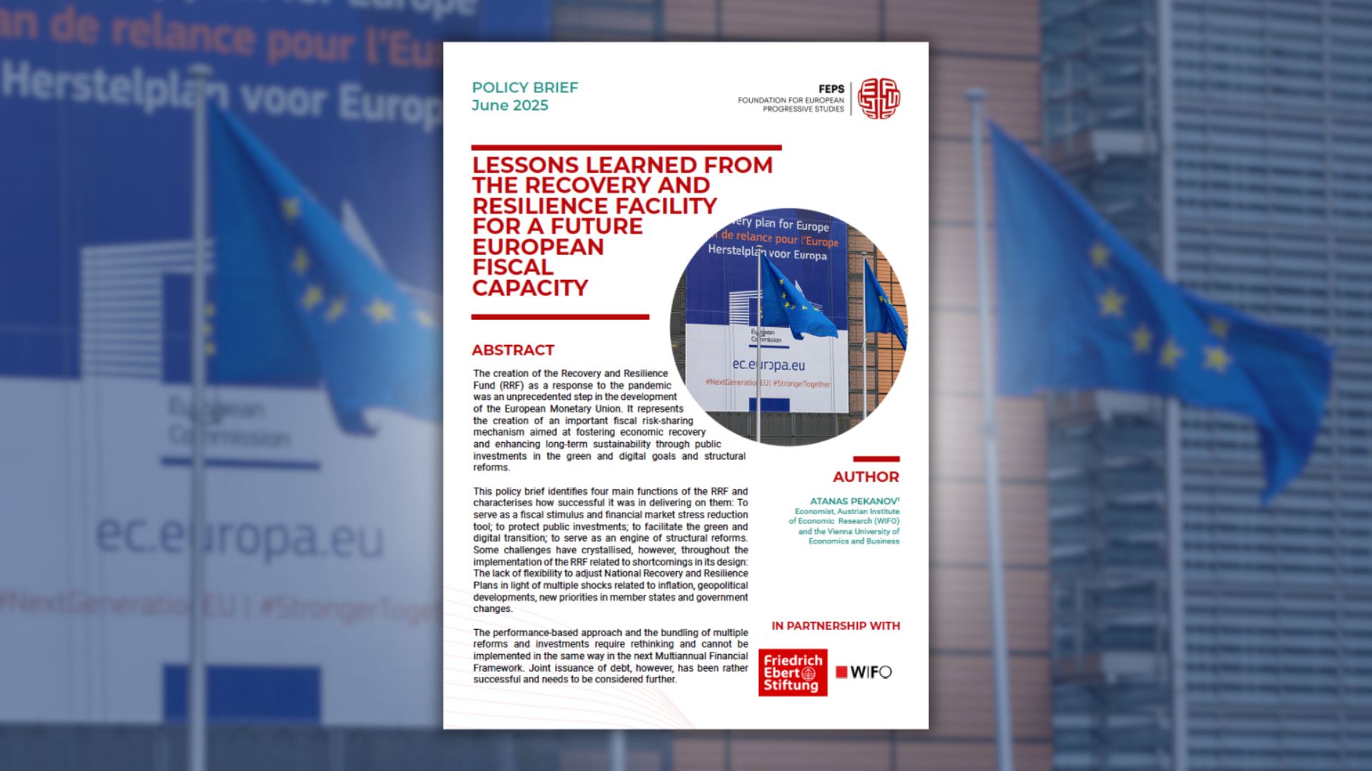 Lessons learned from the Recovery and Resilience Facility for a future ...