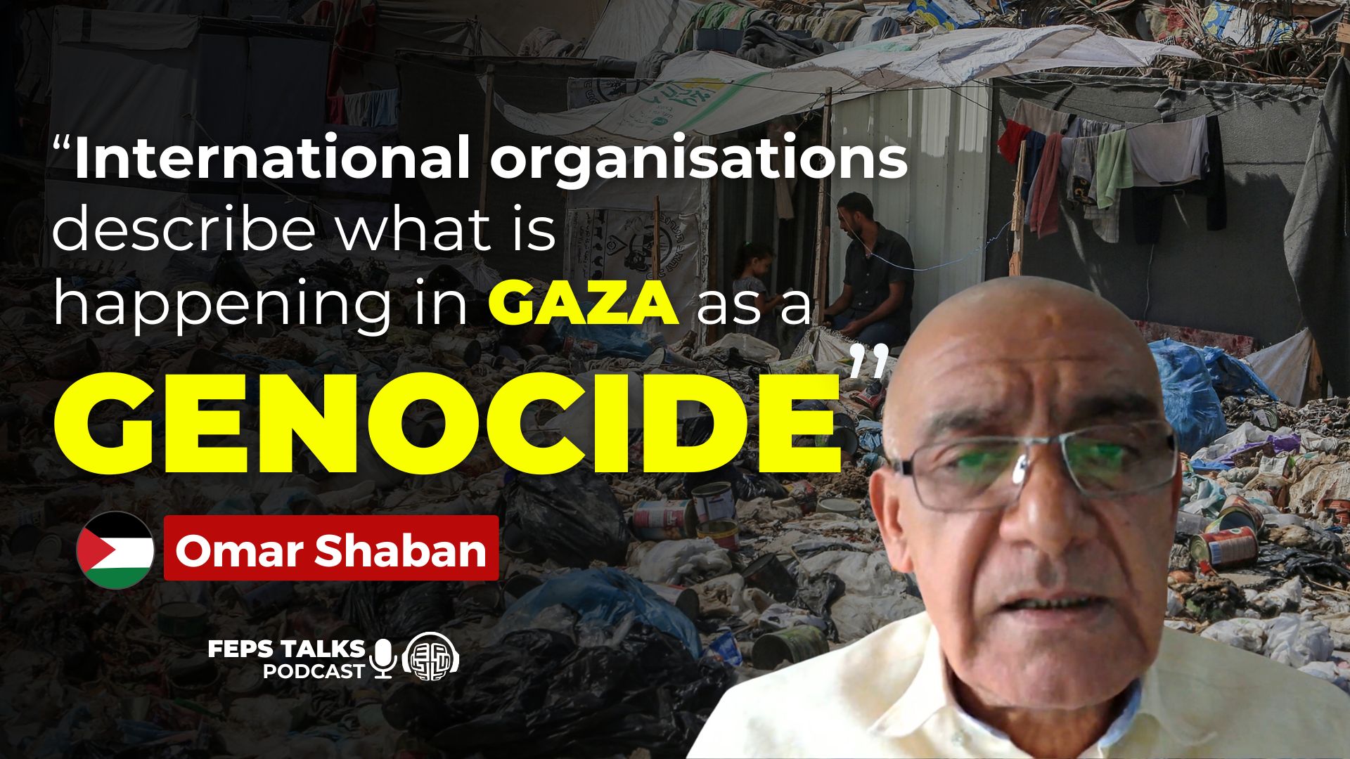 🇵🇸 What FUTURE are we giving GAZA's children? With Palestinian academic Omar Shaban - Foundation ...